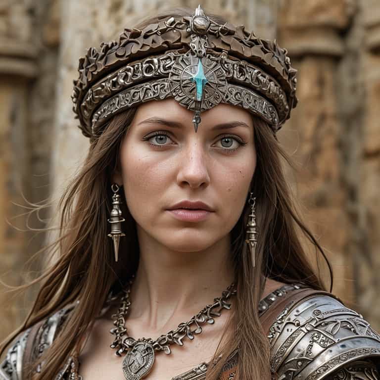 Medievalinspired armor and regal headpiece - Pixel Dojo