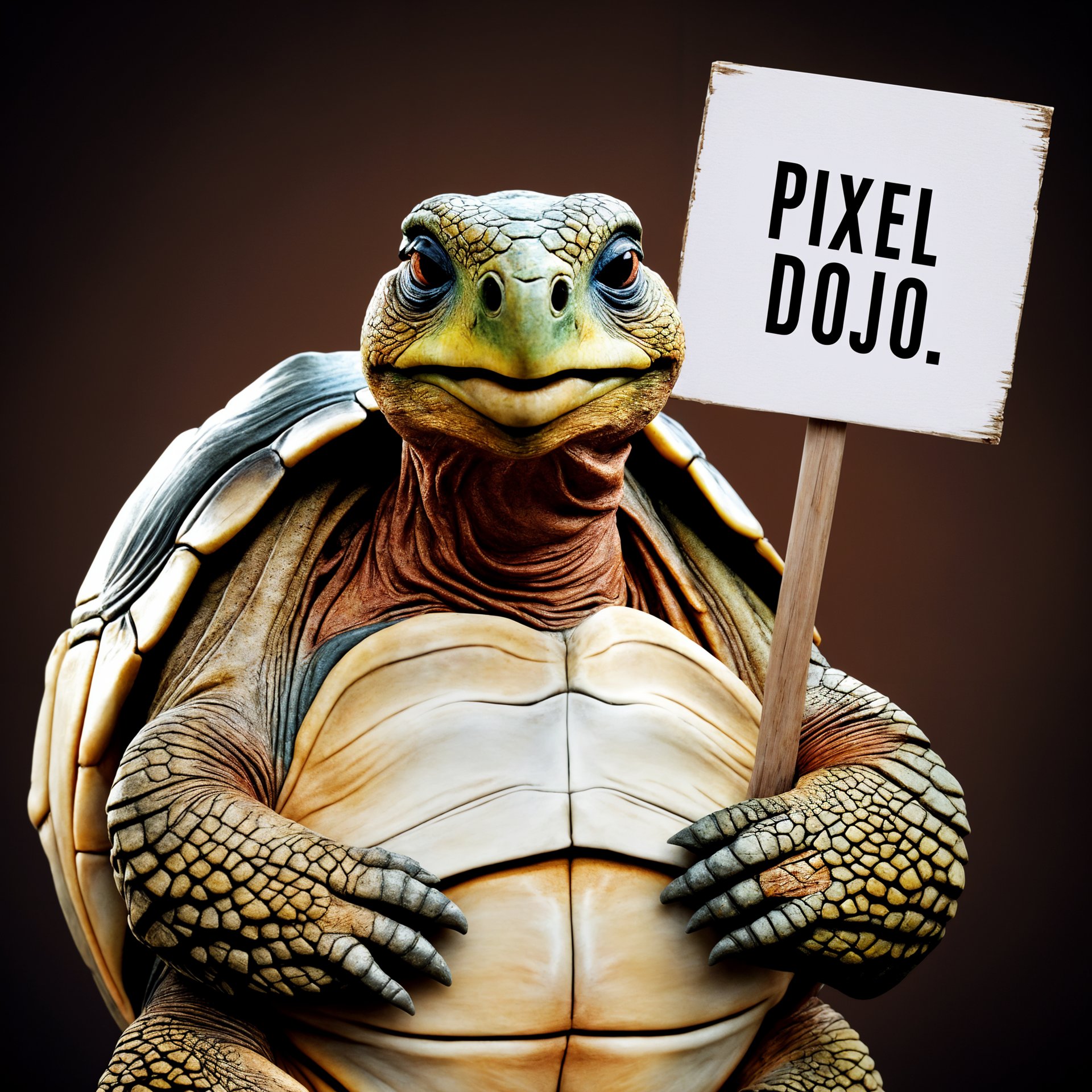 Pixel Dojo Tortoise: A Whimsical Digital Creation - Pixel Dojo