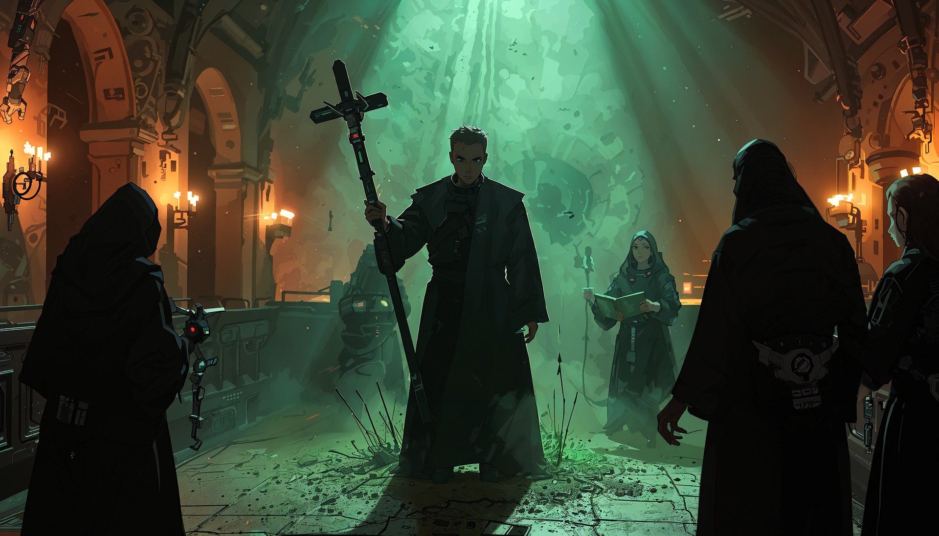 Enlightenment in the Crypt: A Digital Art Journey Through the Ages ...