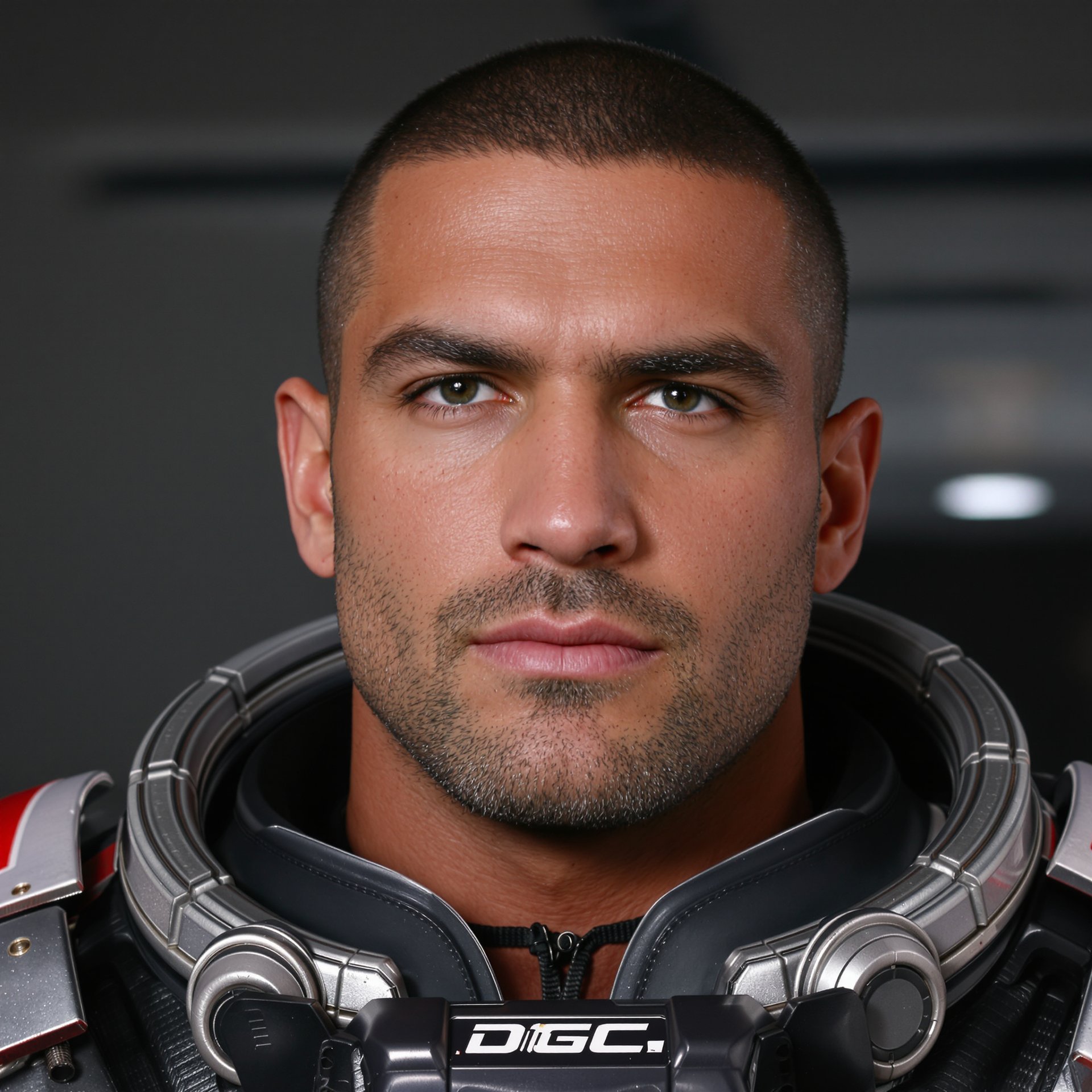 Man in High-Tech Suit - Pixel Dojo