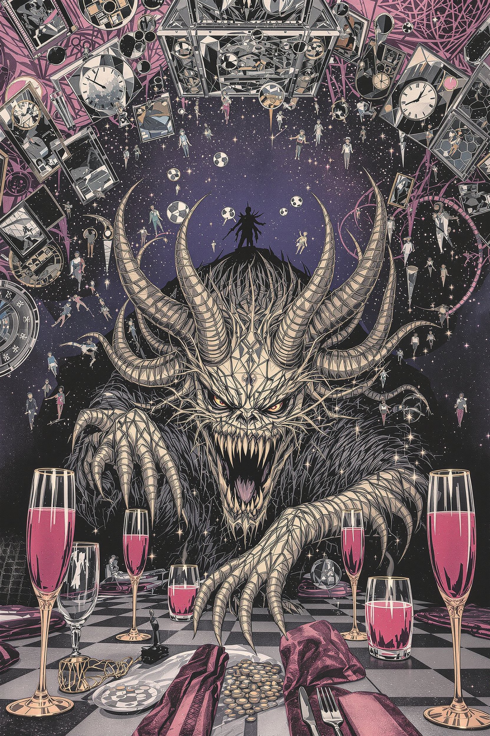 Demonic Feast in the Cosmic Chaos - Pixel Dojo