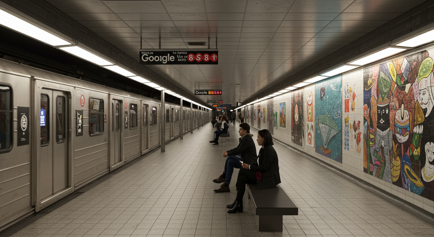 Google Transforms NYC Subway into AI-Powered Art Gallery with Veo ...